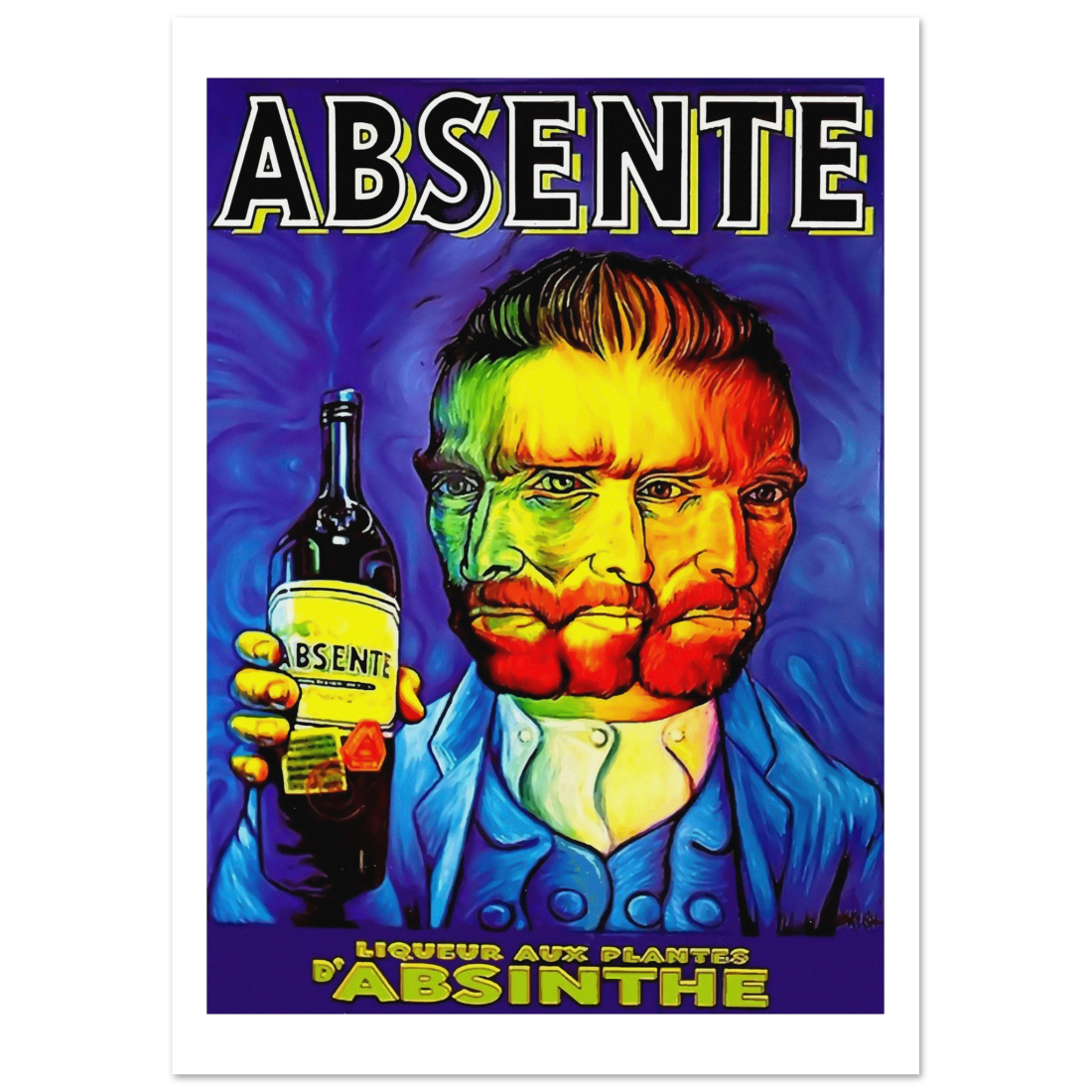 Art-O-Rama Shop - Absente Vintage Absinthe Liquor Advertisement with ...