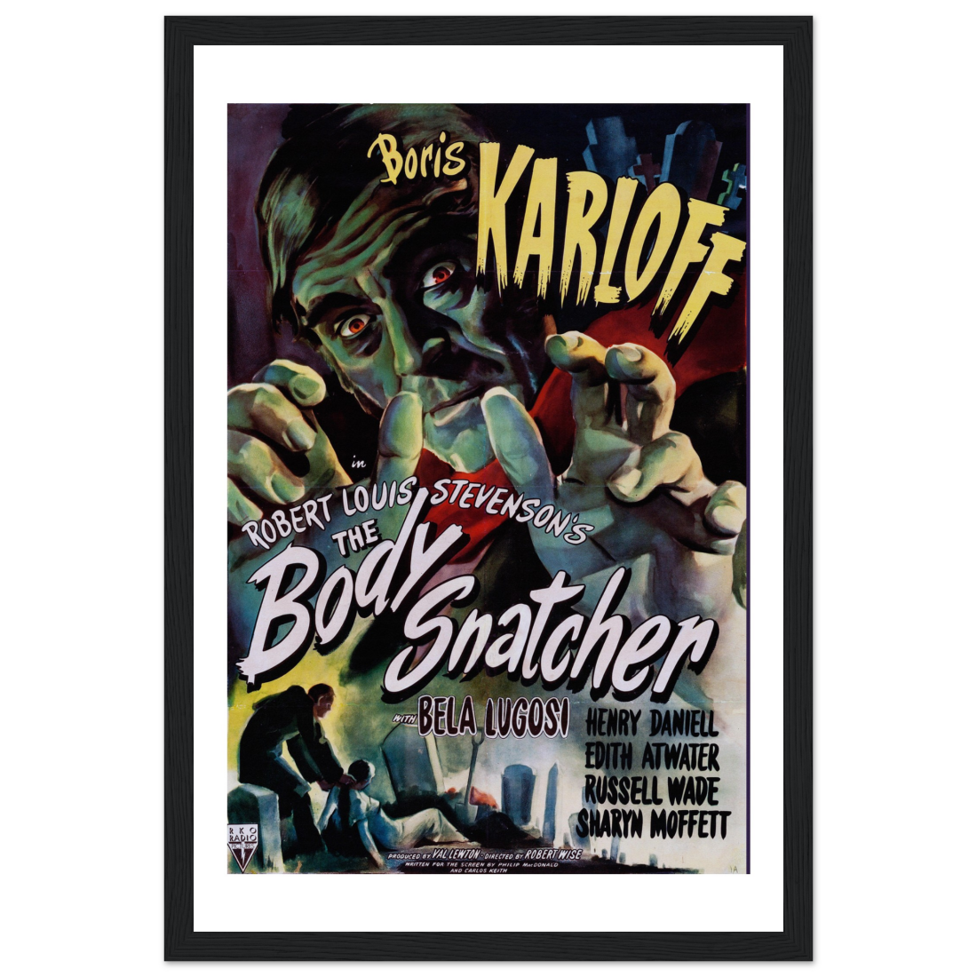 Art - O - Rama Shop - Body Snatcher - 40s Sci - Fi Horror Movie Poster ...