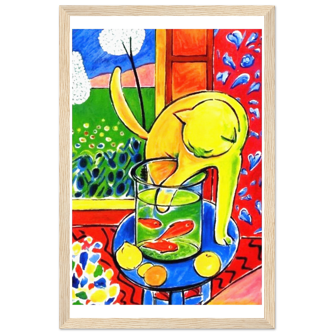 Art-O-Rama Shop - Henri Matisse The Cat With Red Fishes 1914 Poster