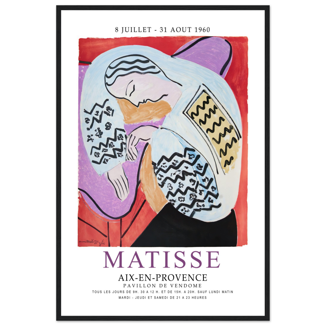 Art-O-Rama Shop - Henri Matisse The Dream - Aix-En-Provence Exhibition ...