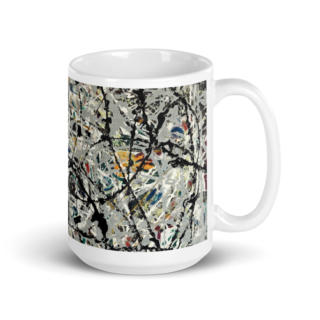 Art-O-Rama Shop - Pollock - Watery Paths 1947 Artwork Mug