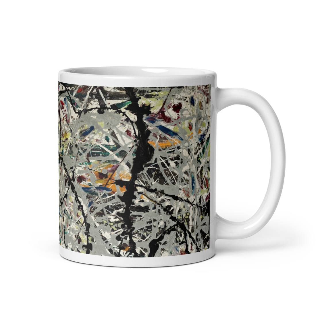 Art-O-Rama Shop - Pollock - Watery Paths 1947 Artwork Mug
