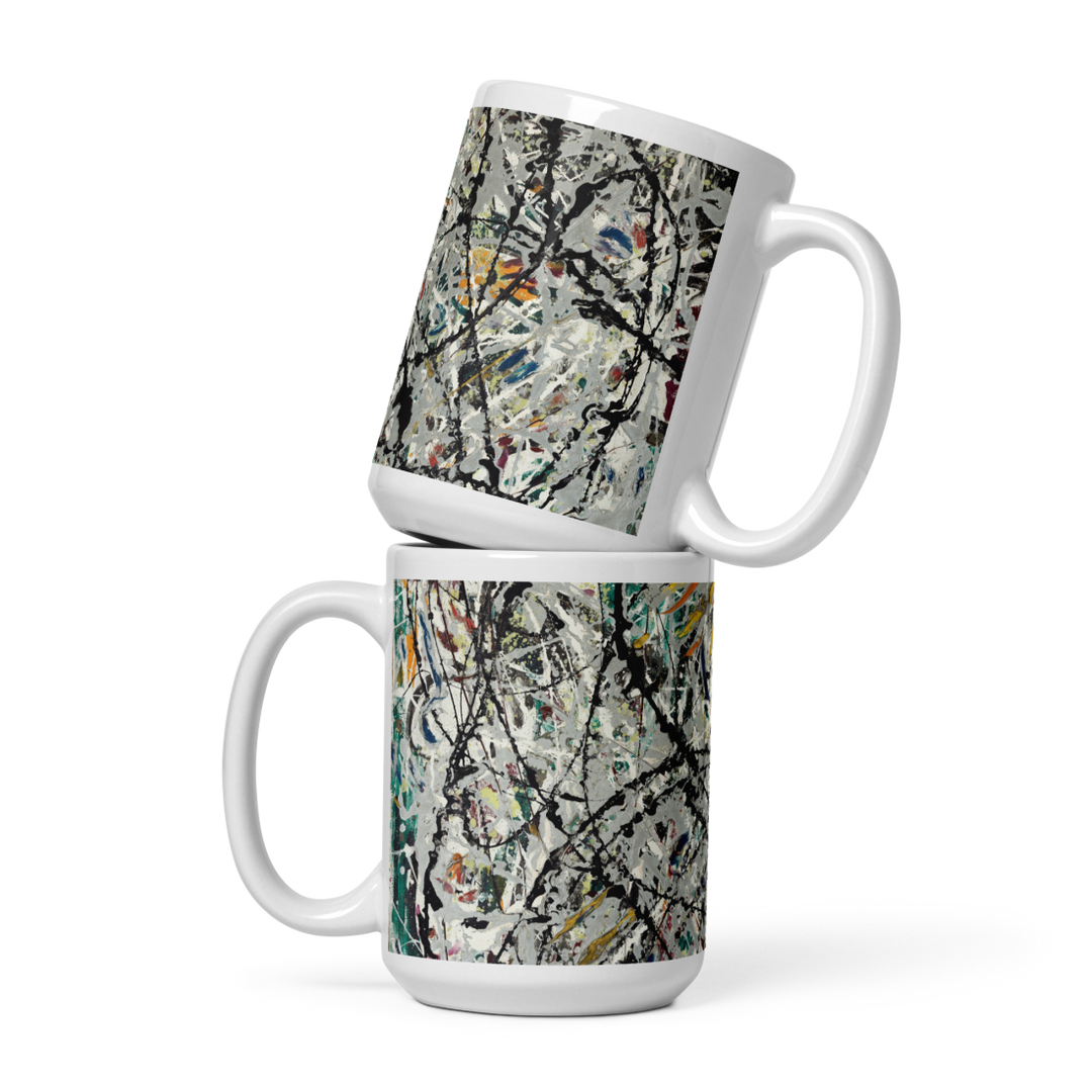Art-O-Rama Shop - Pollock - Watery Paths 1947 Artwork Mug