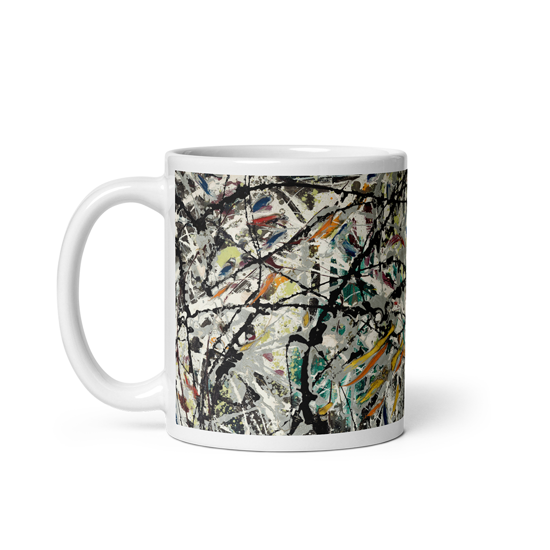 Art-O-Rama Shop - Pollock - Watery Paths 1947 Artwork Mug