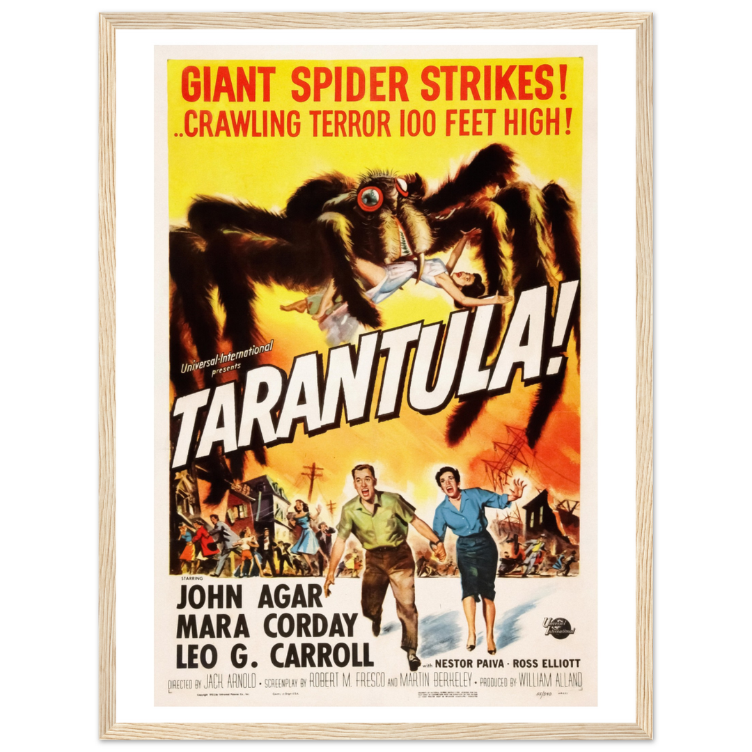 Art - O - Rama Shop - Tarantula - 50s Sci-Fi Horror Movie Poster – Art ...