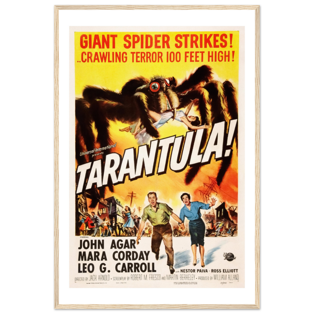 Art - O - Rama Shop - Tarantula - 50s Sci-Fi Horror Movie Poster – Art ...