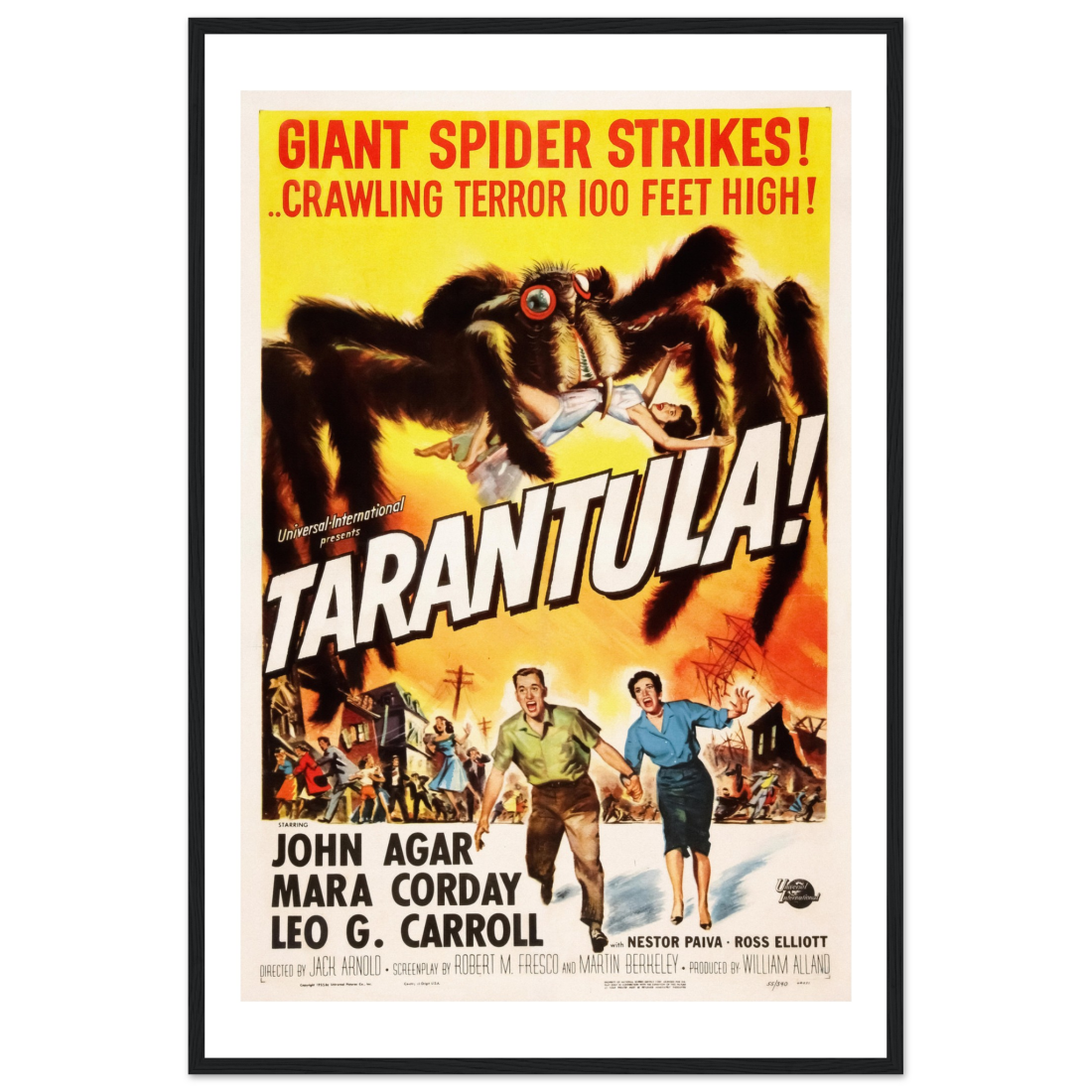 Art - O - Rama Shop - Tarantula - 50s Sci-Fi Horror Movie Poster – Art ...