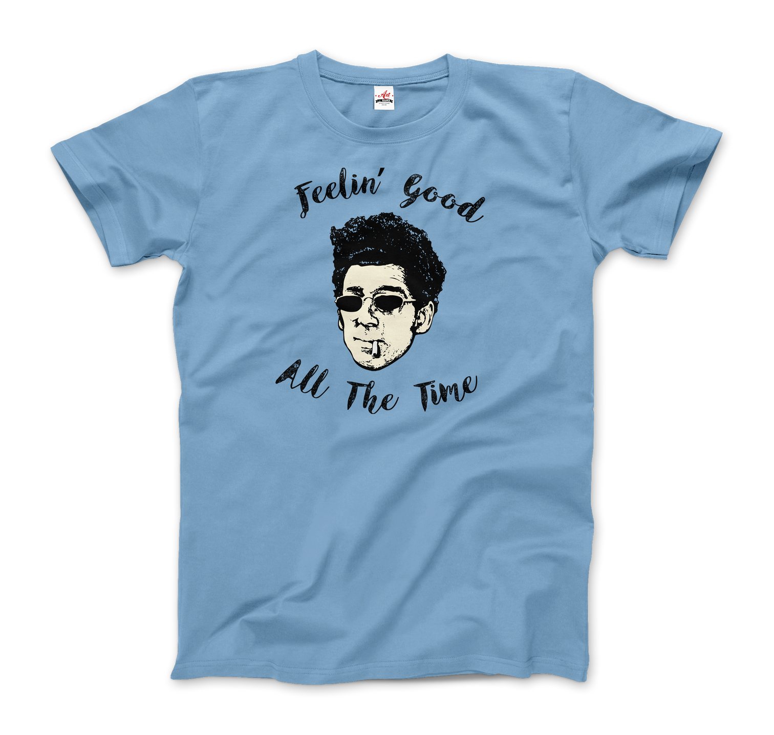 Cosmo Kramer, Feeling Good All The Time, Seinfeld T-Shirt – Art-O-Rama Shop