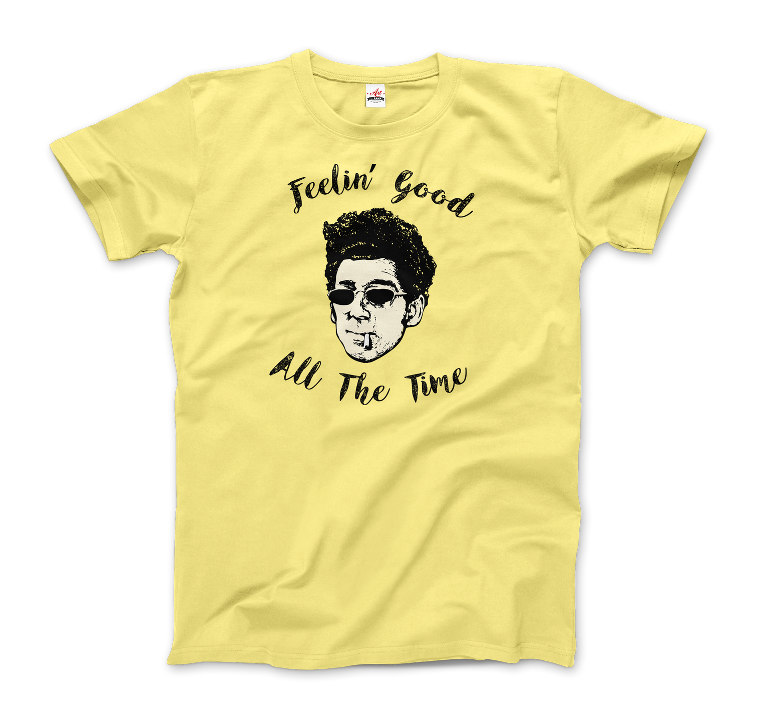 Cosmo Kramer, Feeling Good All The Time, Seinfeld T-Shirt – Art-O-Rama Shop
