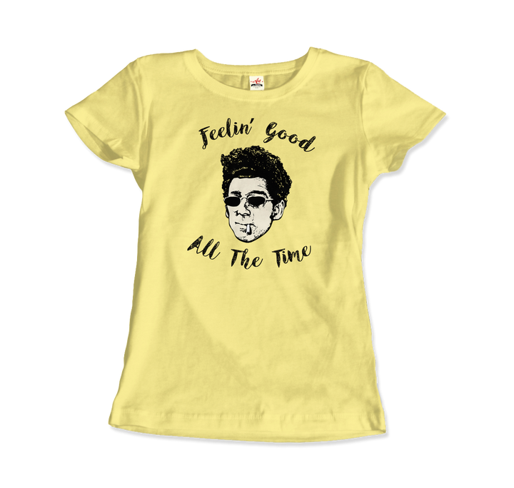 Cosmo Kramer, Feeling Good All The Time, Seinfeld T-Shirt – Art-O-Rama Shop