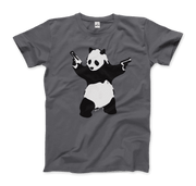 Art-O-Rama - Banksy Pandamonium Armed Panda Artwork T-Shirt – Art-O ...
