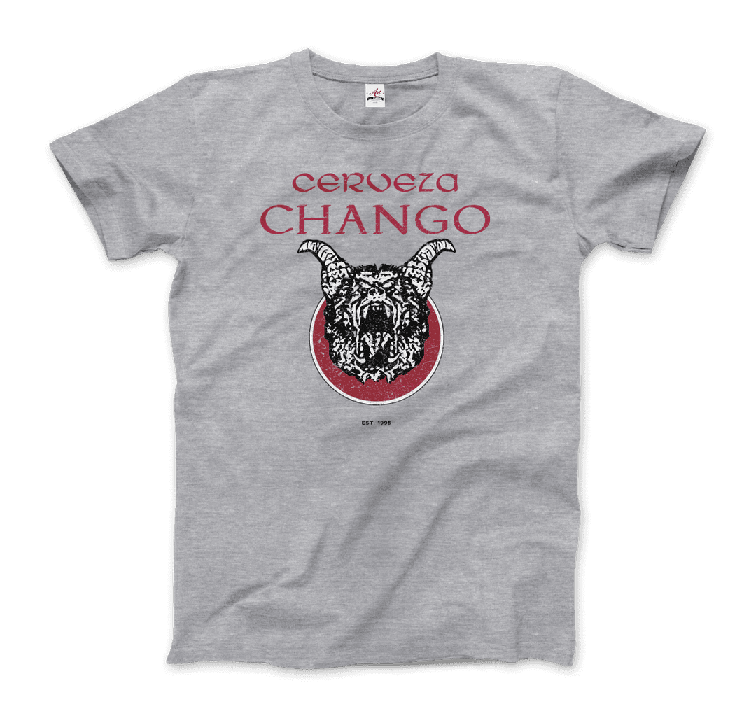 Art-O-Rama Shop - Cerveza Chango - Distressed Artwork T-Shirt
