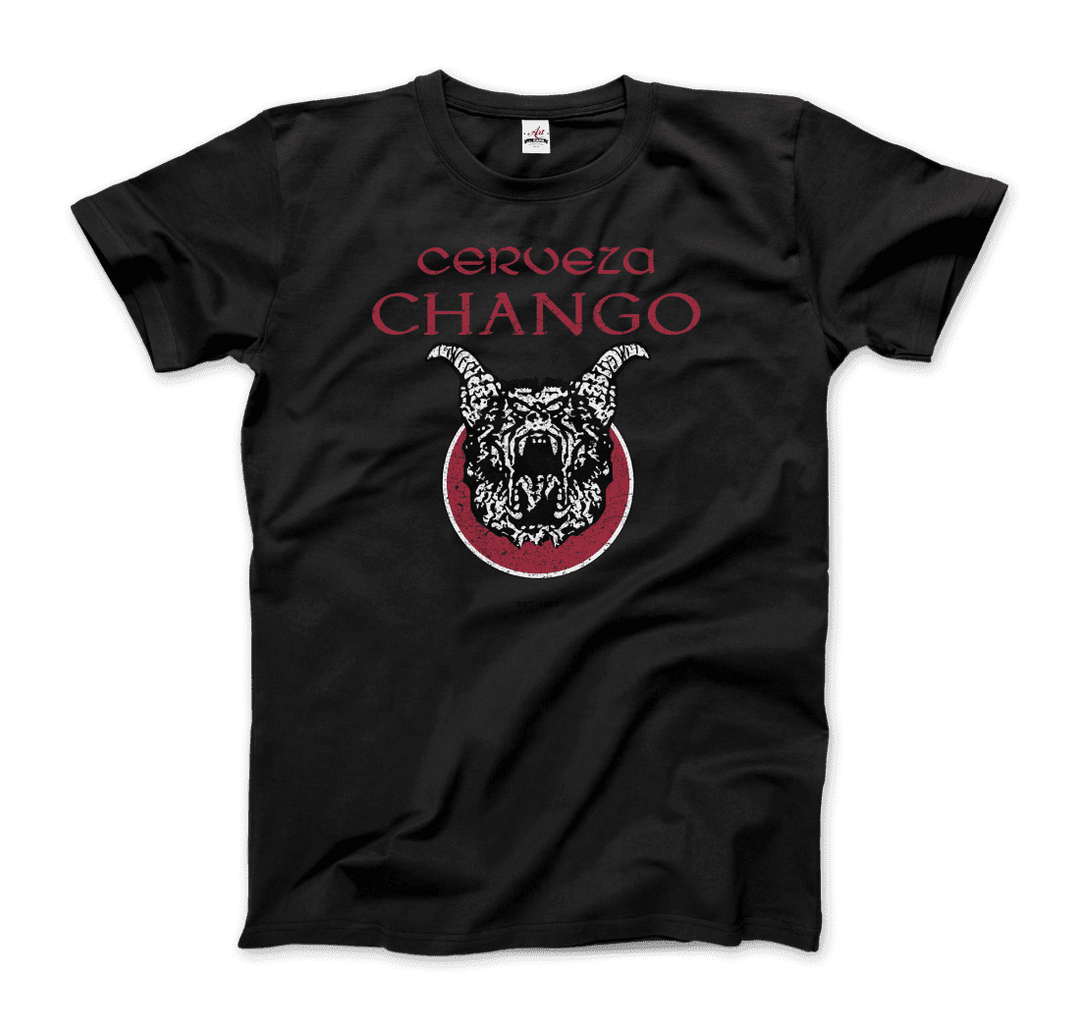 Art-O-Rama Shop - Cerveza Chango - Distressed Artwork T-Shirt