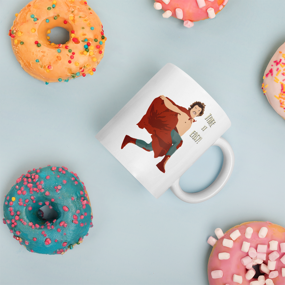 Art-O-Rama - Take It Easy Nacho Libre El Luchador Artwork Mug – Art-O ...
